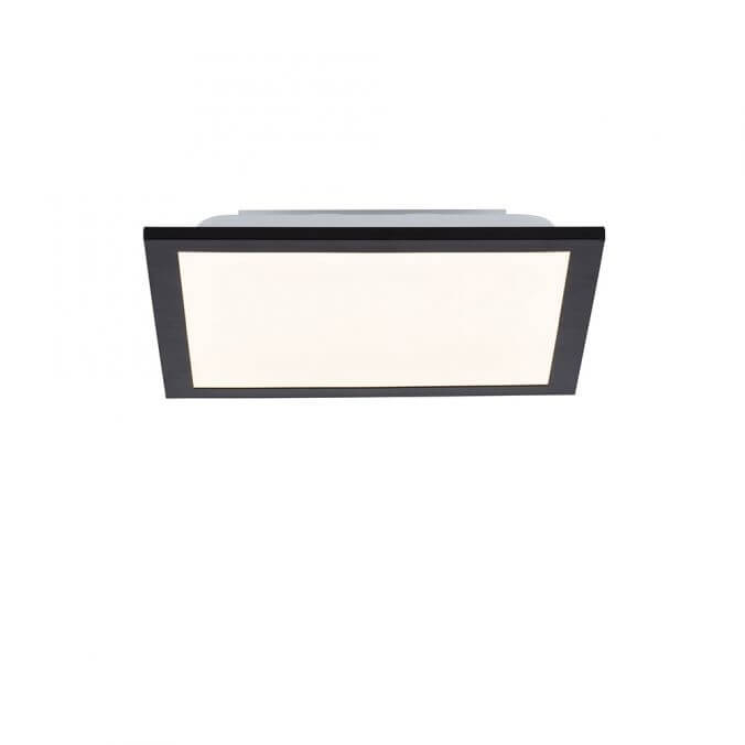Plafonnier LED Flat 30 par 30 cm noir par Paul Neuhaus acheter | LuminairesTotal