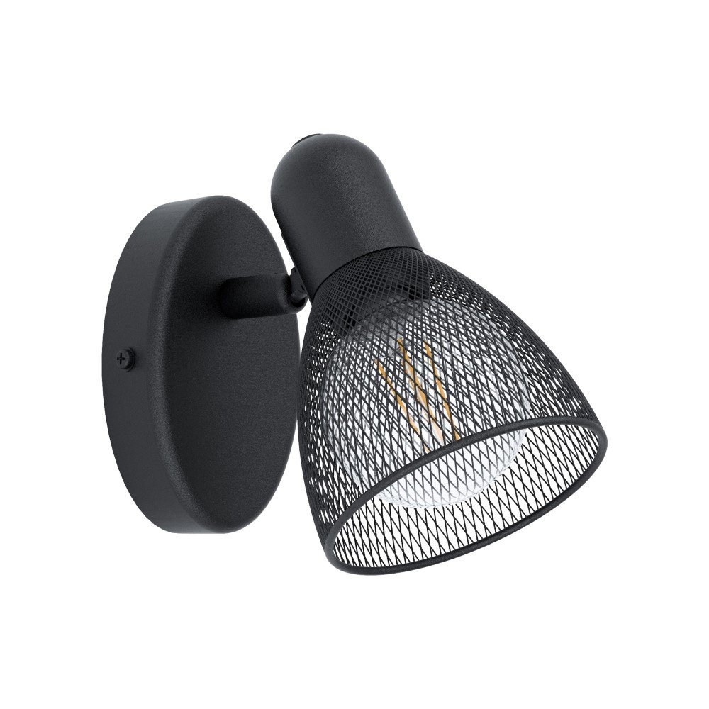 Spotlight Carovigno noir par Eglo acheter | LuminairesTotal
