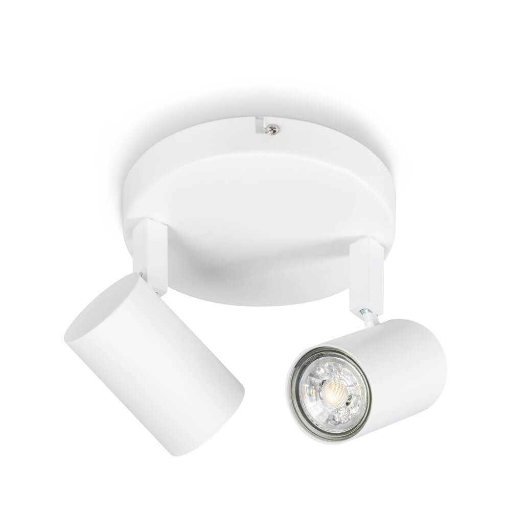 Spot double en saillie The Common blanc par ETH acheter | LuminairesTotal